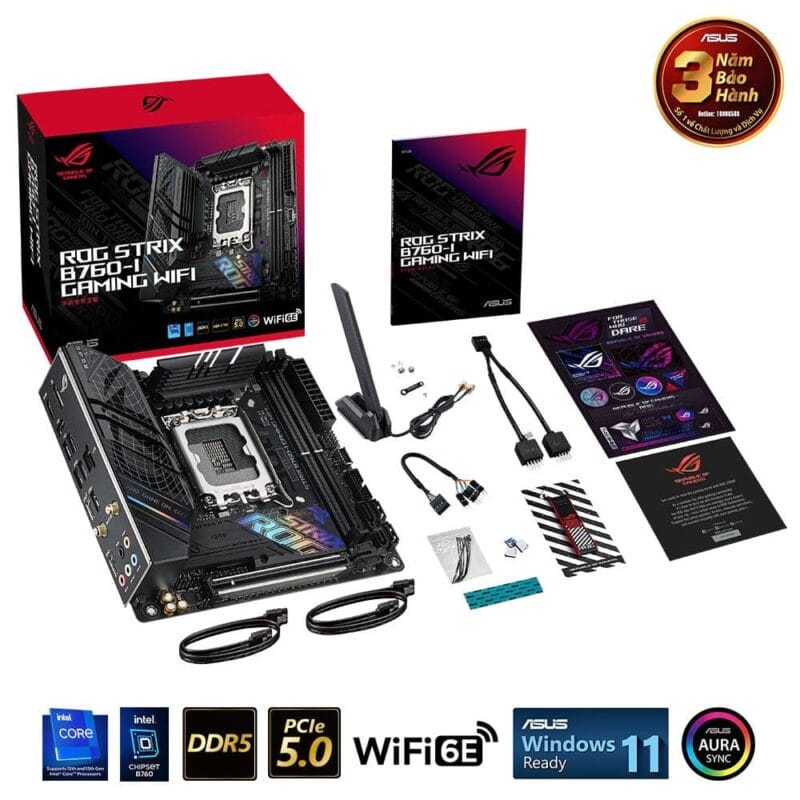 ASUS ROG STRIX B760-I GAMING WIFI iTX Mainboard