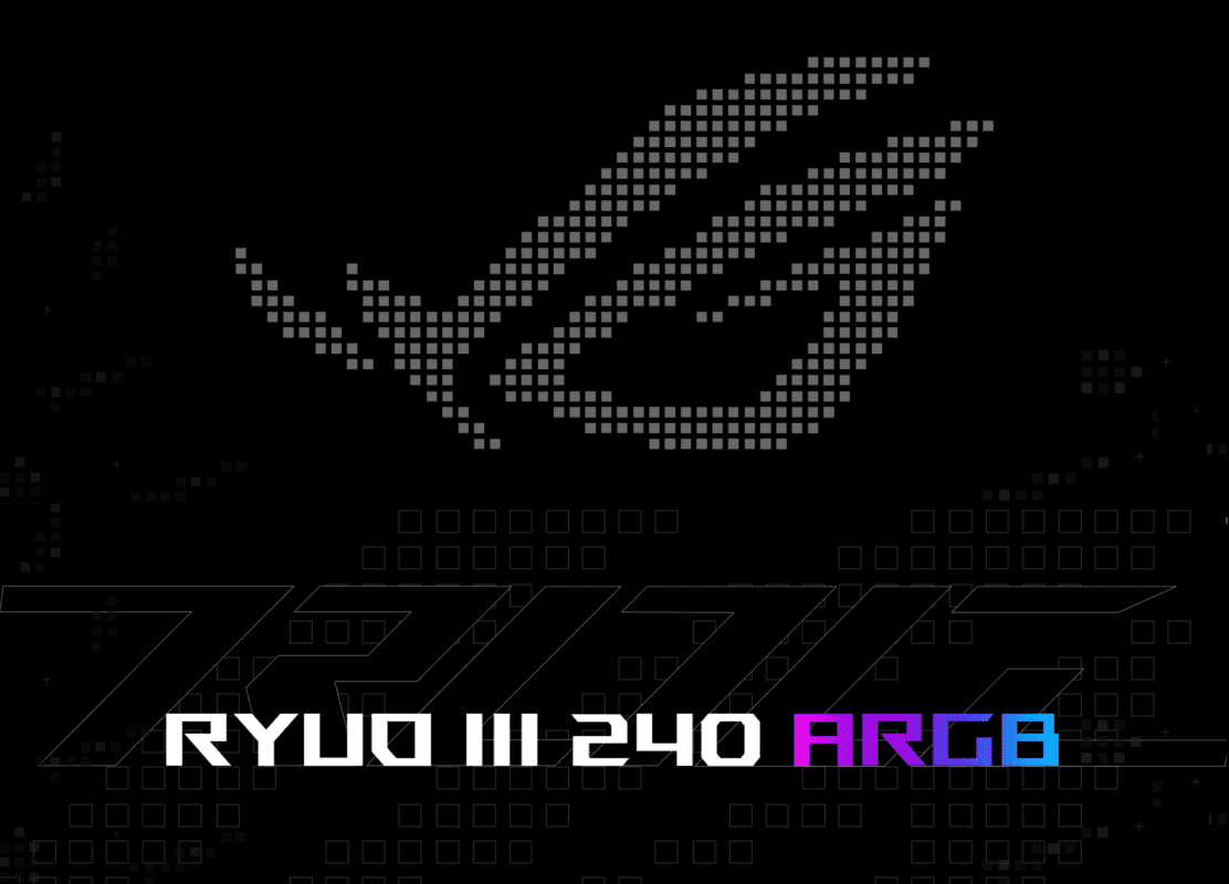 ASUS ROG RYUO III 240 ARGB AIO Liquid CPU Cooler - LED Anime Matrix ...