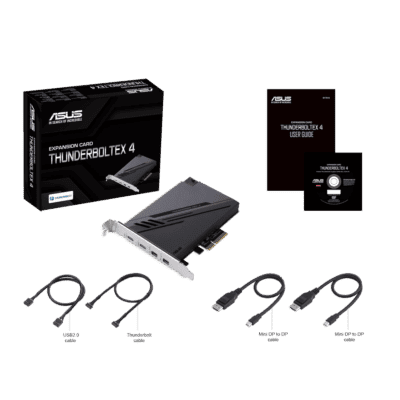 ASUS ThunderboltEX 4 Expansion Card - Intel® Thunderbolt™ 4 JHL 8540 Controller