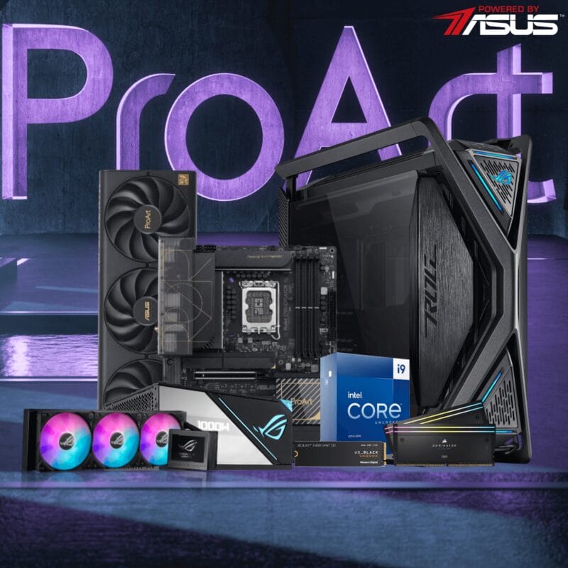 ASUS PROART PROFESSIONAL STUDIO PC - i9-13900K, 96GB RGB, 1TB NVMe Gen4 ...