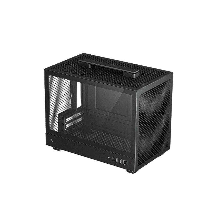 DEEPCOOL CH160 - Black Portable High Airflow M-ITX Case