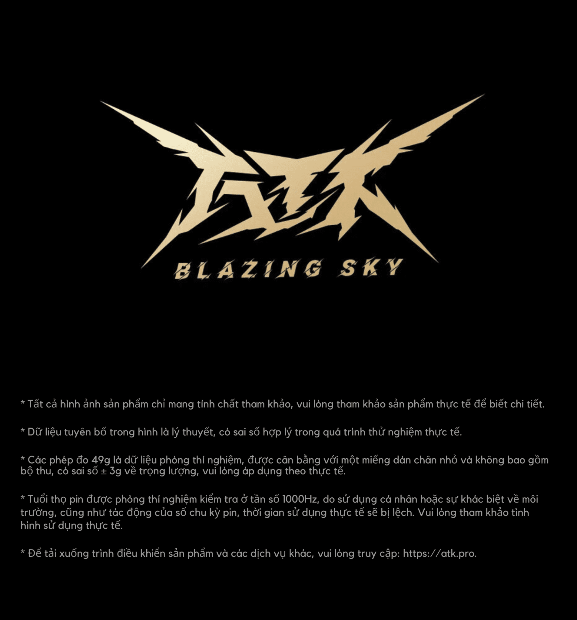 ATK Blazing Sky X1 Ultra Gaming Mouse - 3 modes, Omron Optical Microswitches, PAW3950Ultra ...