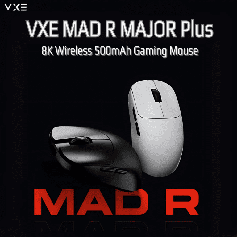 VGN VXE MAD R MAJOR Plus 8K Wireless 500mAh Gaming Mouse - Ultra ...