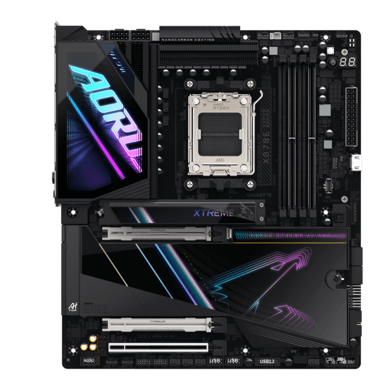 GIGABYTE X870E AORUS XTREME AI TOP Mainboard - E-ATX Form Factor