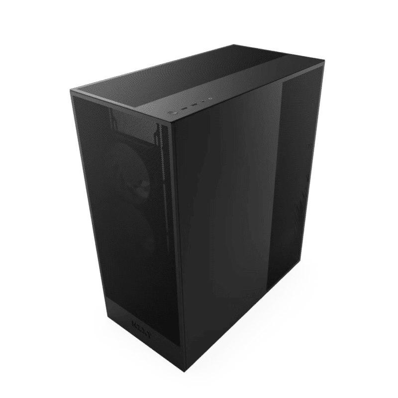 NZXT H7 Flow Matte Black (2024) Mid-Tower ATX Airflow Case - All Black ...