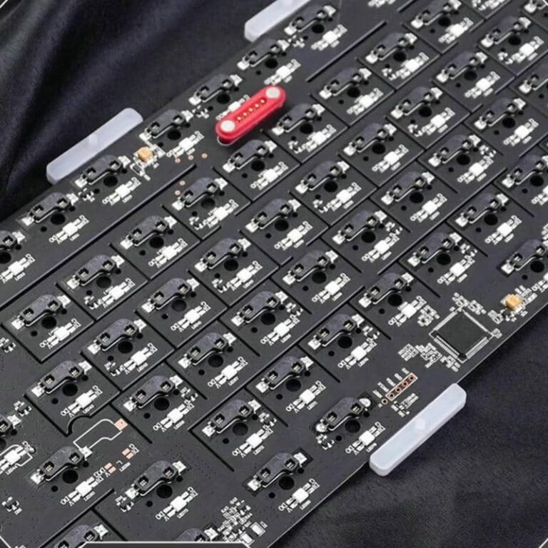 PMO WAVE75 Pro QMK Aluminum Mechanical Keyboard - 75%, 3-mode, FR4 ...