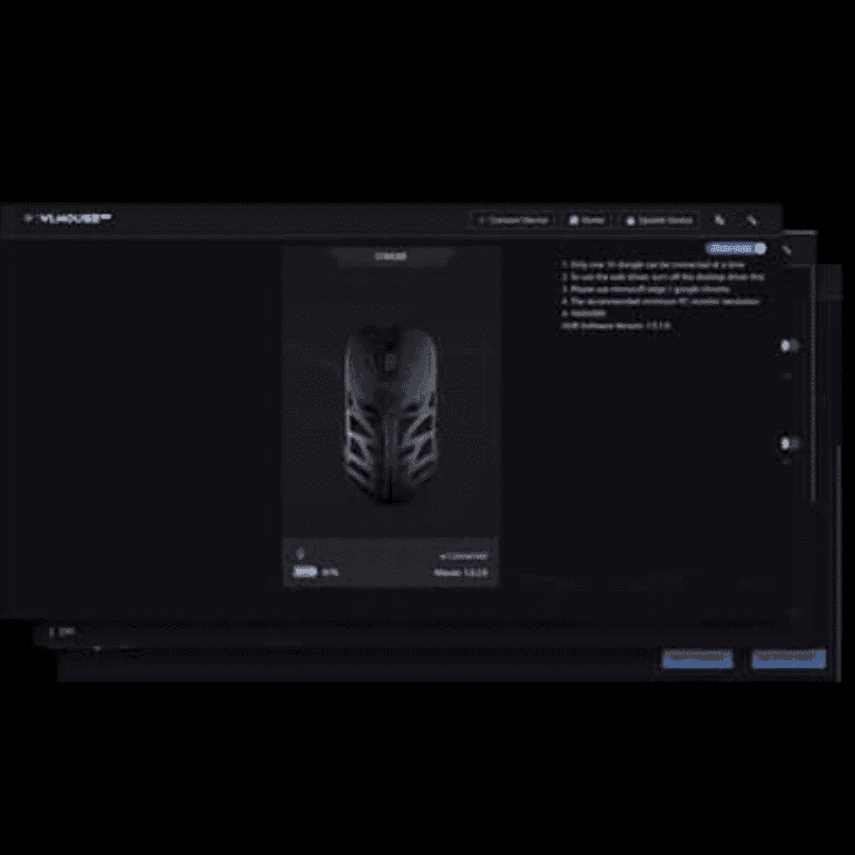 WLmouse Strider Magnesium Wireless Gaming Mouse - 45g, PAW 3950 HS, 8000Hz, Magnesium Alloy ...